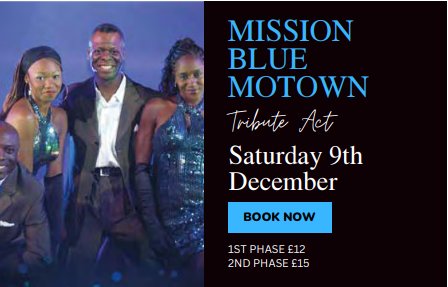 Mission Blue - Motown tribute | Coppid Beech Hotel