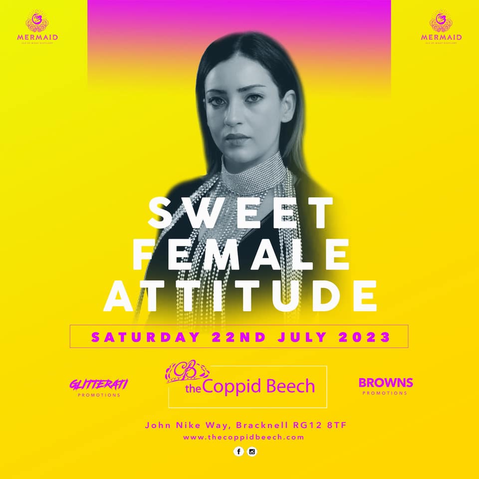 Sweet Female Attitude - Live Set In Apres — The Coppid Beech Hotel